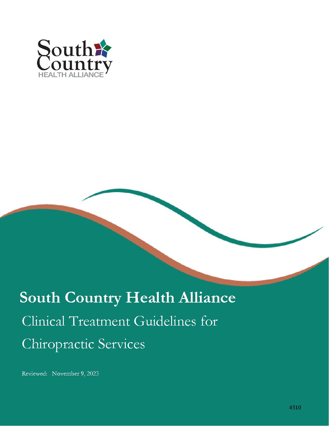 Clinical Treatment Guidelines for Chiropractic Services – South Country ...